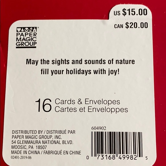 Paper magic group | Holiday | New Glittered Christmas Cards | Poshmark